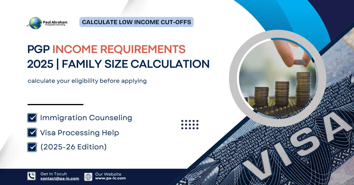 PGP Income Requirements 2025 | Calculate Low Income Cut-Offs – Paul ...